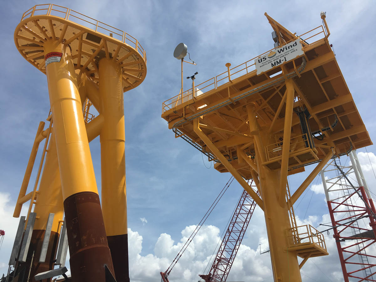 Offshore Meteorological Platform Jacket and Deck · Gulf Island
